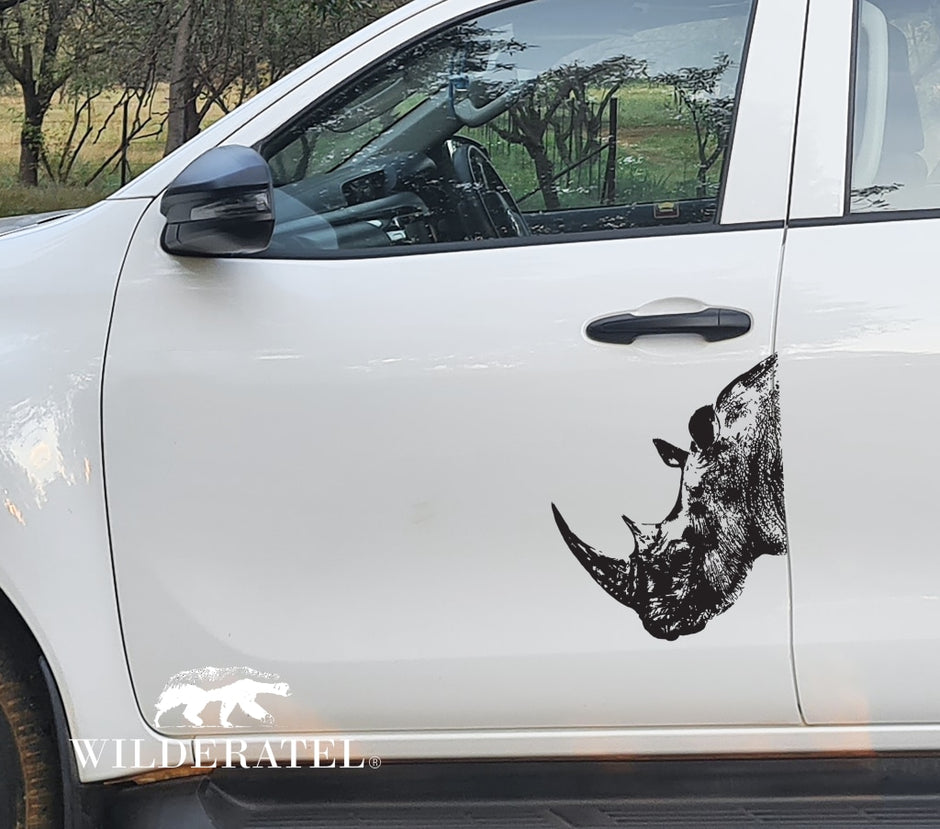 Bosveld Afrikaners African Wildlife Safari Vinyl Decal Stickers Bakkie ...