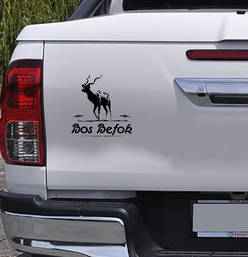 Bos Befok Kudu #2 Vinyl Decal Sticker – Easy Vinyl ZA