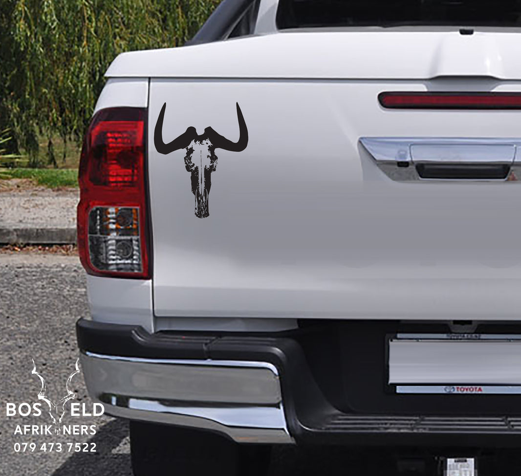 Bosveld Afrikaners African Wildlife Safari Vinyl Decal Stickers Bakkie ...