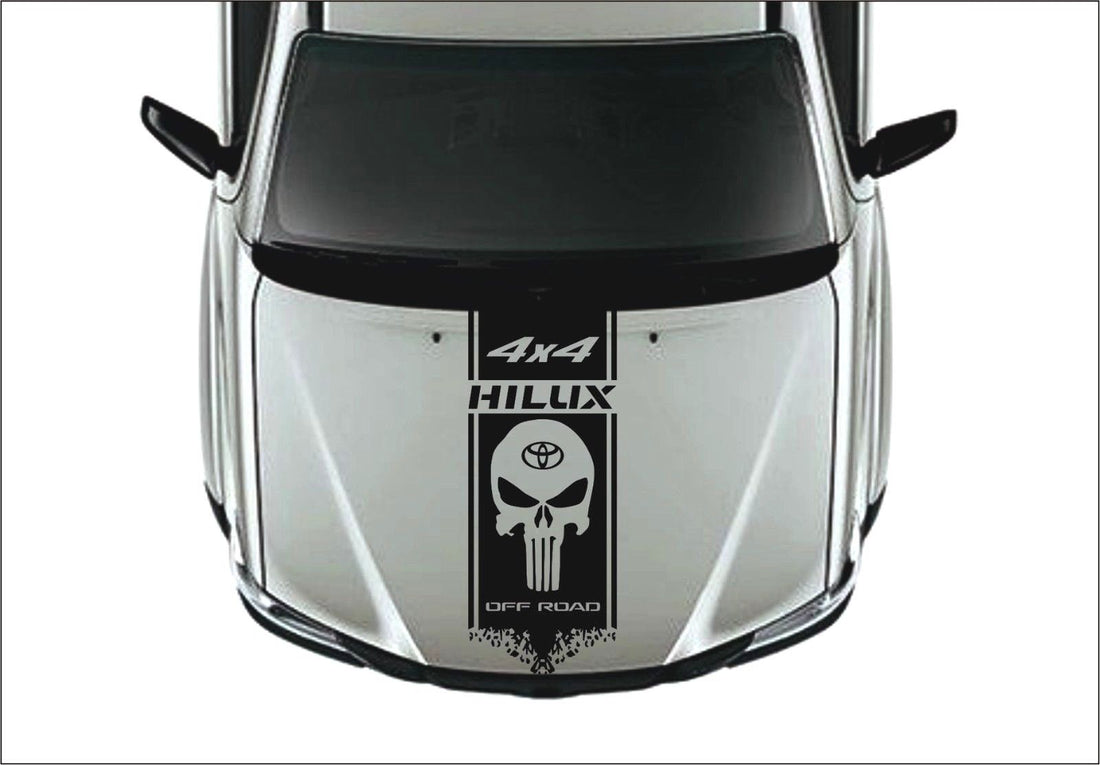 Toyota Hood bonnet Vinyl Decals Stickers Gauteng Pretoria 300mm-800mm ...